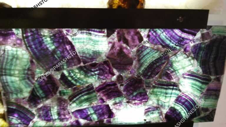 Multi Fluorite Slabs, Tiles & Countertops | Manufacturer Price