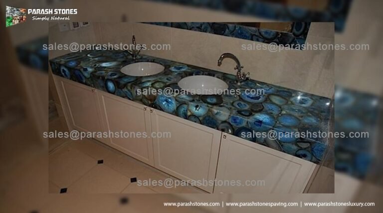 Luxury gemstone countertop | geode countertop gemstone slab & surface