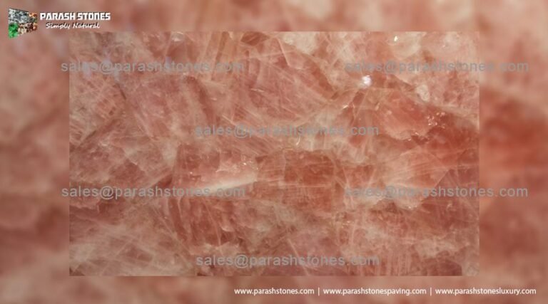 Rose quartz slab tiles & surface - best price worldwide delivery for ...
