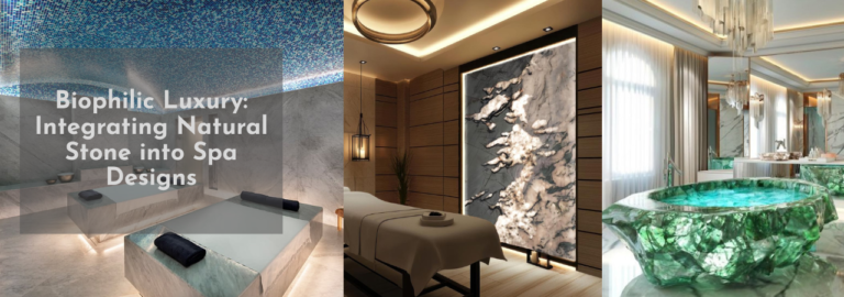 Biophilic Spa Design | Natural Stone Slabs